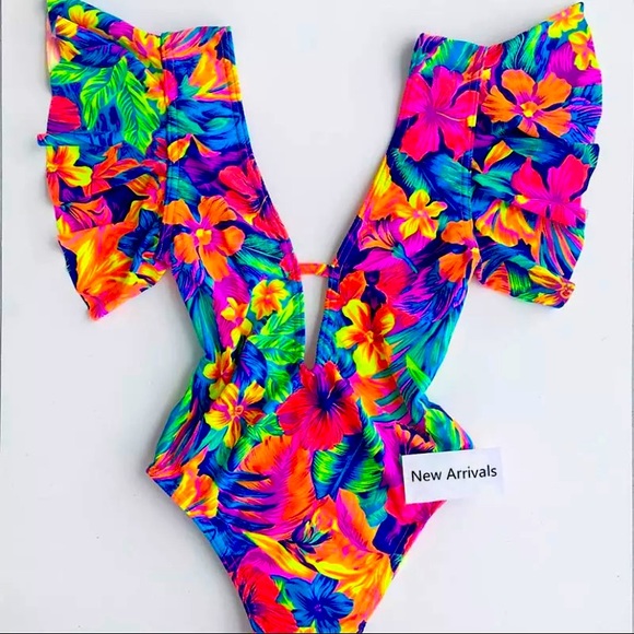 Swim | Cute Swimwear Full Bright Colors | Poshmark